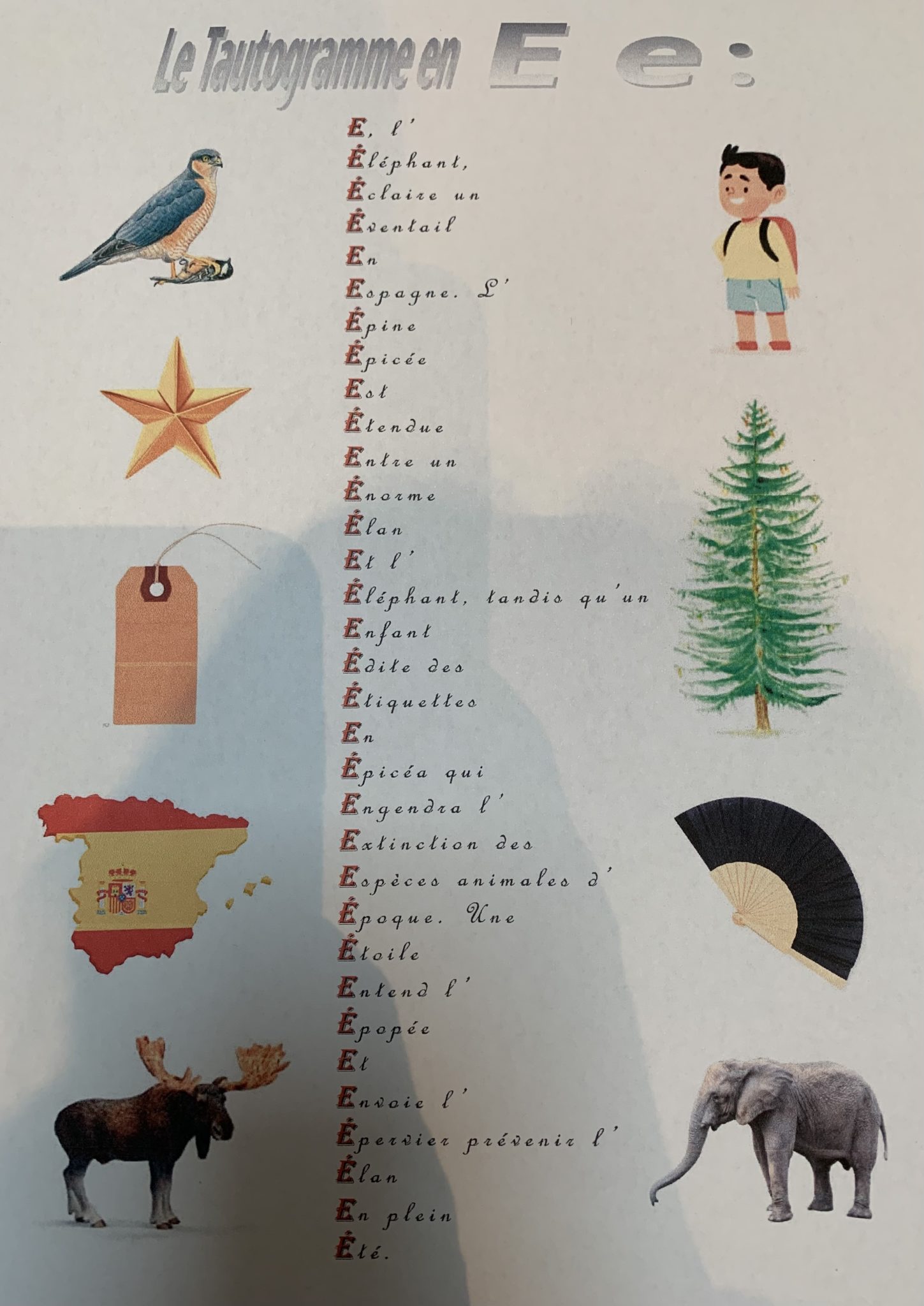 Dadaïsme, tautogramme, calligramme, acrostiche et mots valises ...