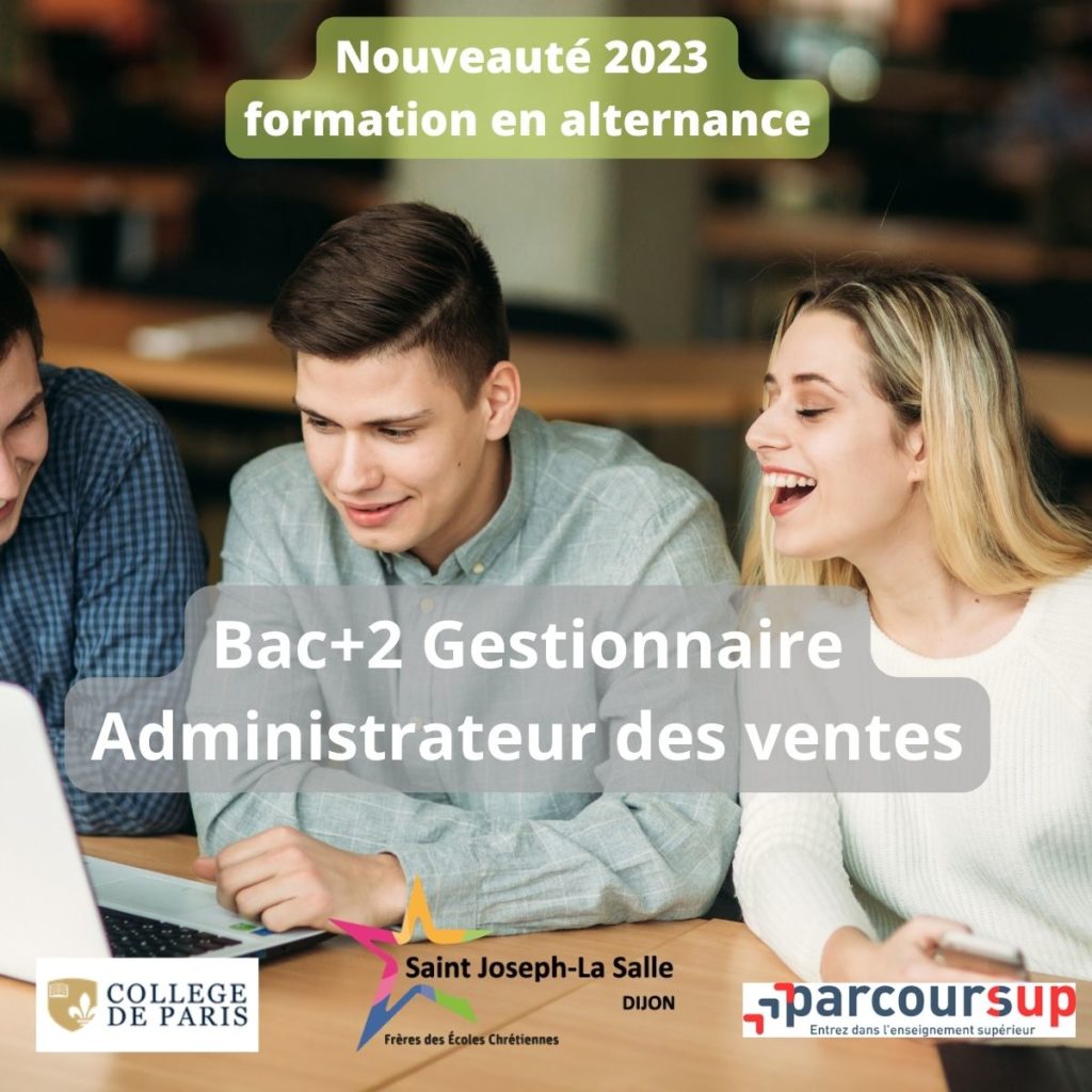 Nouvelle formation à St. Jo à la rentrée 2023 ! - Groupe scolaire Saint Joseph Dijon