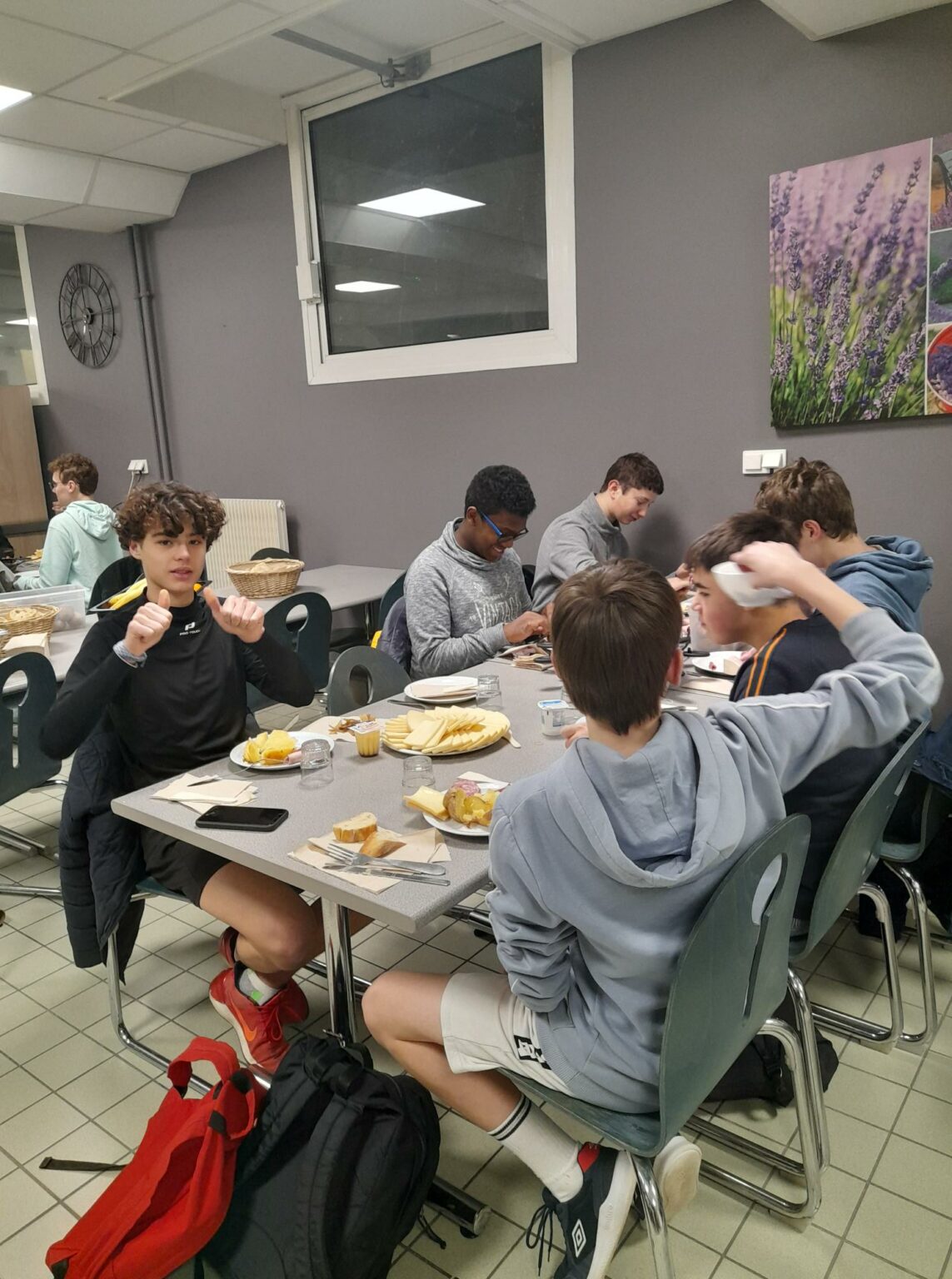 Raclette party ! - Groupe scolaire Saint Joseph Dijon